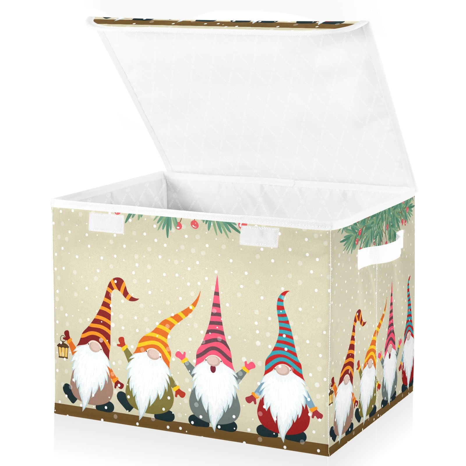 Amazon.com: senya Christmas Storage Baskets Collapsible Storage Bins ...