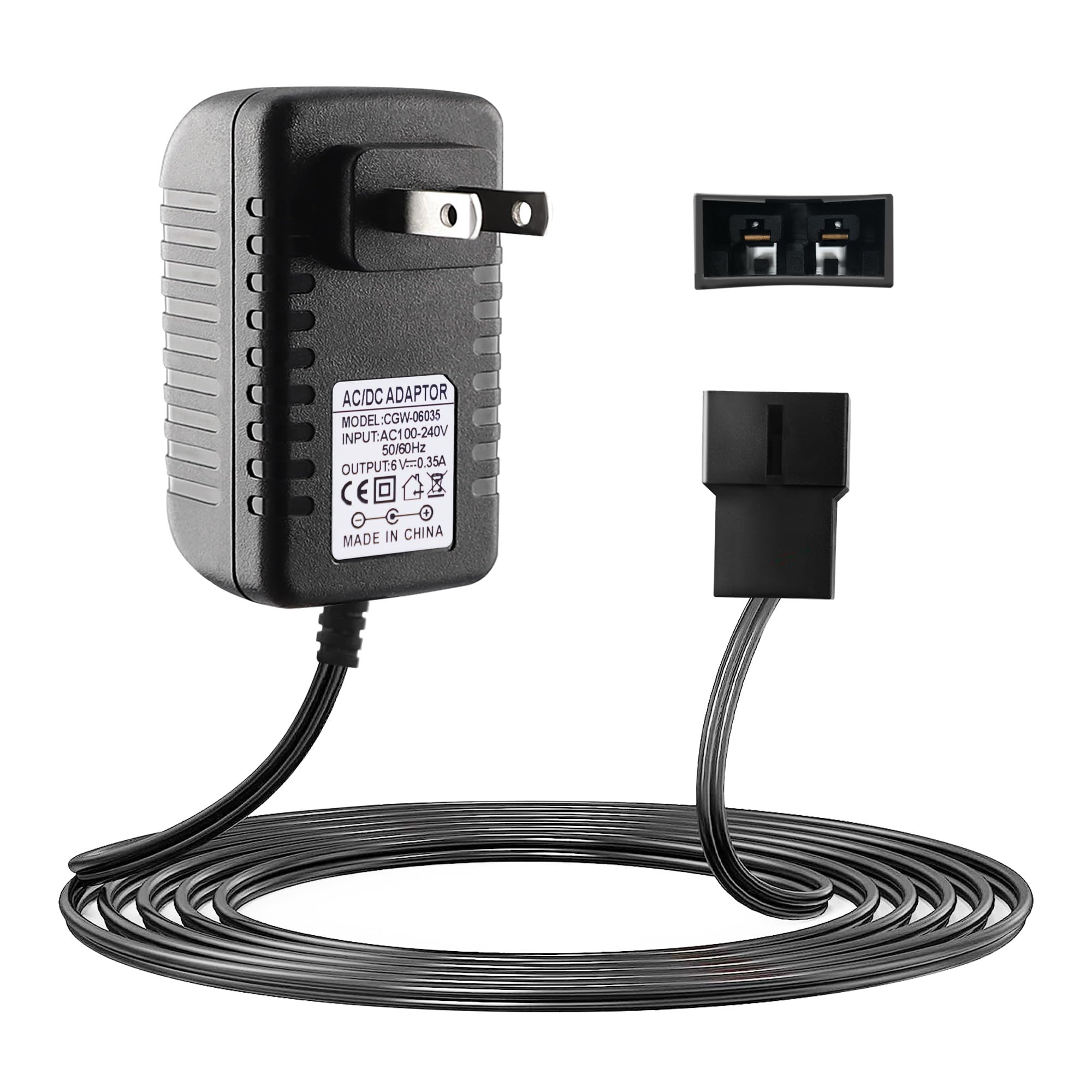 Amazon.com: BXIZXD 6 Volt Battery Charger for Ride On Toys, Compatible ...