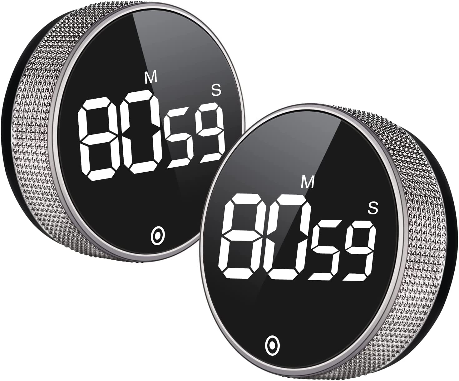 Buy 2 Pack Digital Kitchen Timers for Cooking, Magnetic Timer with ...