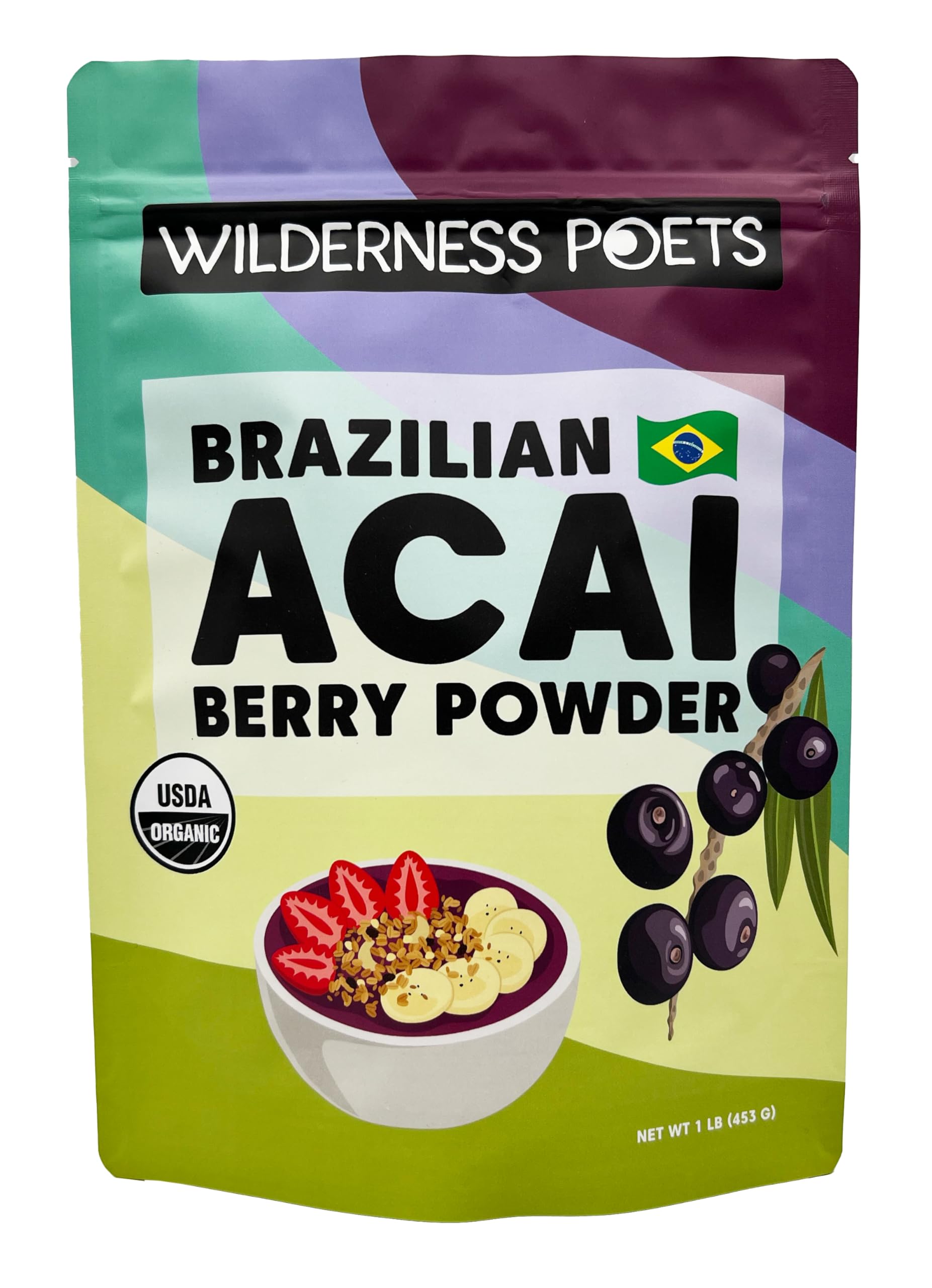 Snapklik.com : Wilderness Poets, Organic Freeze Dried Acai Powder