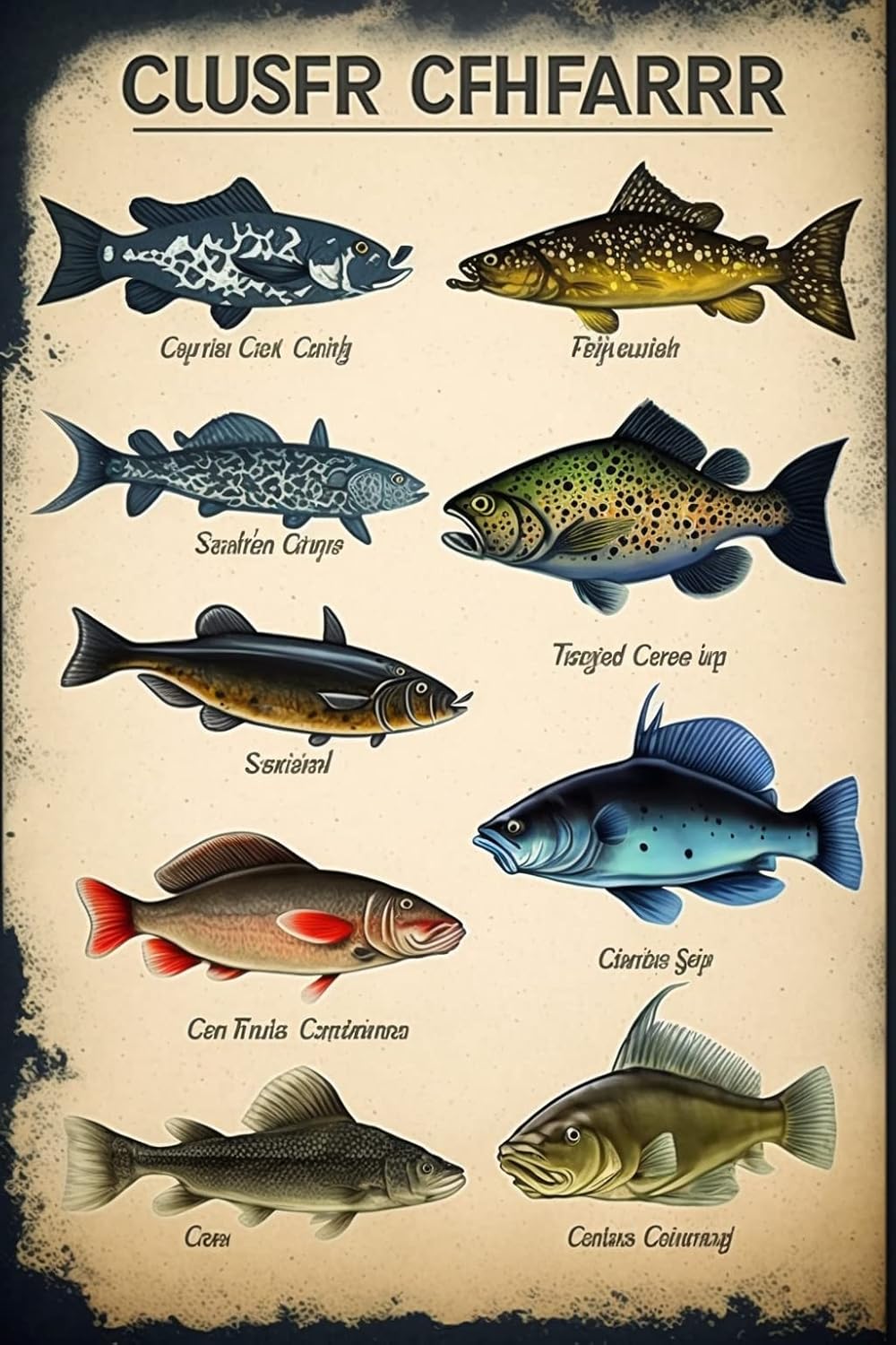 Amazon.com: Knowledge of Fish Diamond Painting Kits for Beginners ...