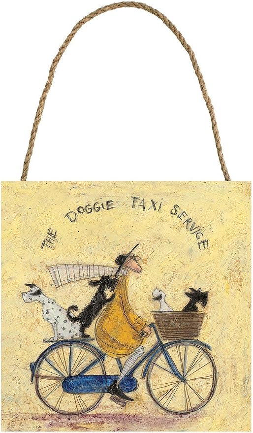 Sam Toft EMB10802 Wooden Wall Art, Multi-Colour, 20 x 20 cm : Sam Toft ...