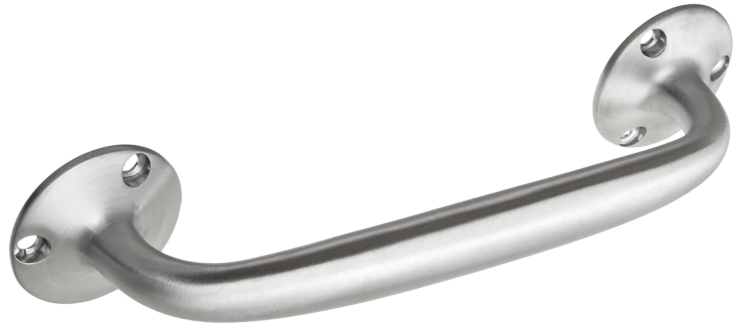 Amazon.com: Monroe Brass Non-Threaded Pull Handle, Oval Grip, Dull ...
