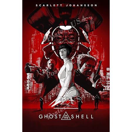 Amazon.com: Posters USA - Ghost In the Shell 2017 Scarlett Johansson ...