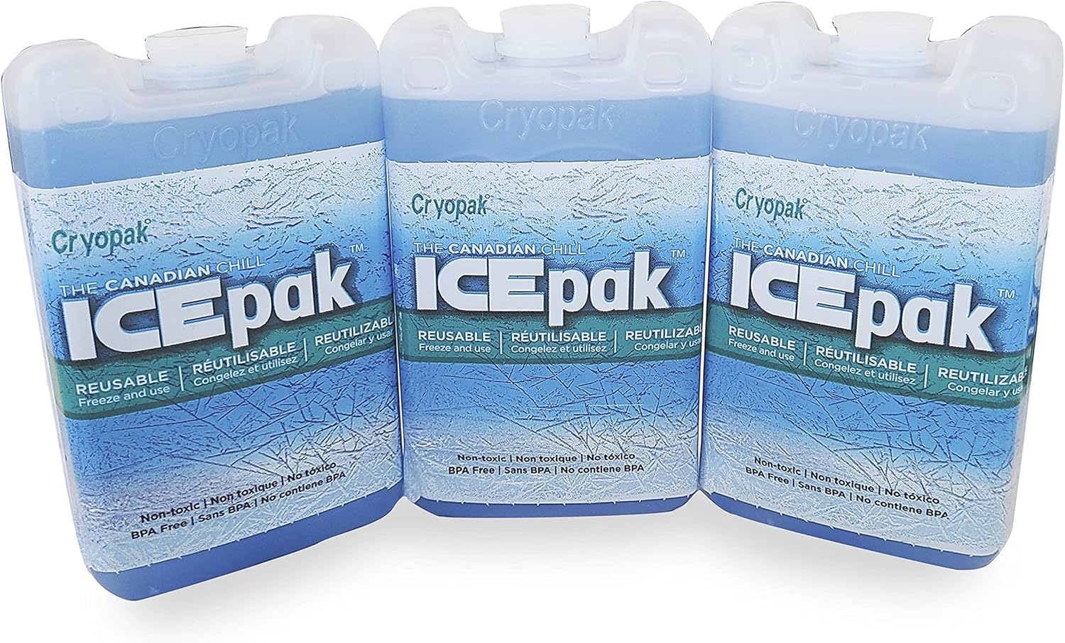 Cryopak The Canadian Chill ICEpak IP100 4x7x1.5 in. Reusable Ice Packs ...