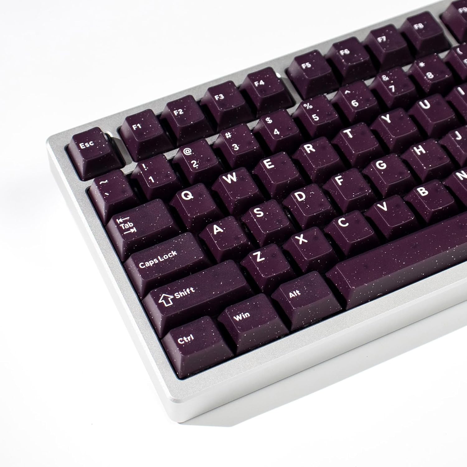 Amazon.com: Sumgsn Double Shot Keycaps 162 Keys Purple Vior Keycaps Set ...