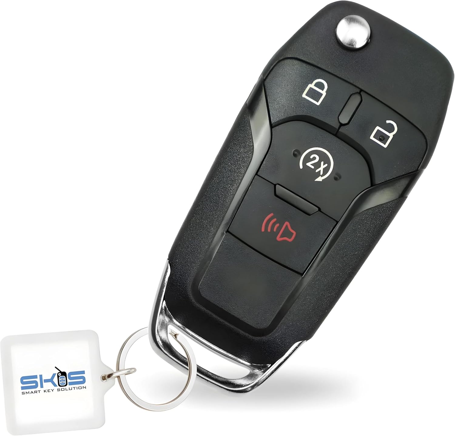 Amazon.com: Remote Start Control Flip Key Fob Replacement Fits for Ford ...
