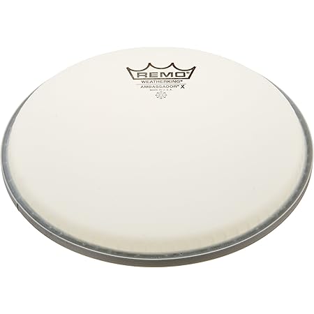Remo RT-0008-00 8" Gray Tunable Practice Pad with Ambassador Coated Drumhead : Musical Instruments