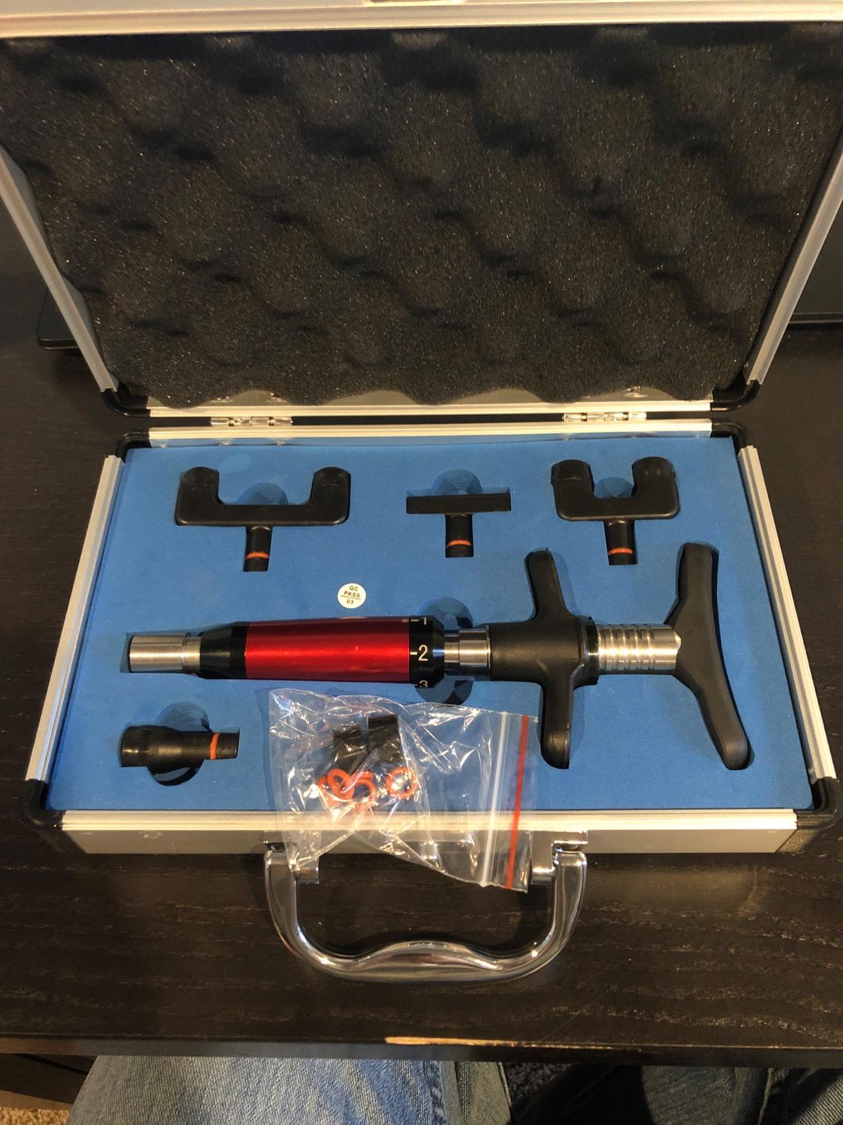 Amazon.com: ZJchao Chiropractic Adjusting Tool, 6 Levels Manual Four ...