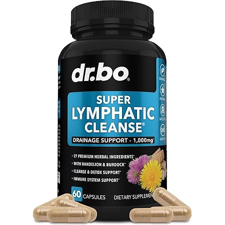 Amazon.com: Lymphatic Drainage Supplements Pills - Lymphatic Support ...