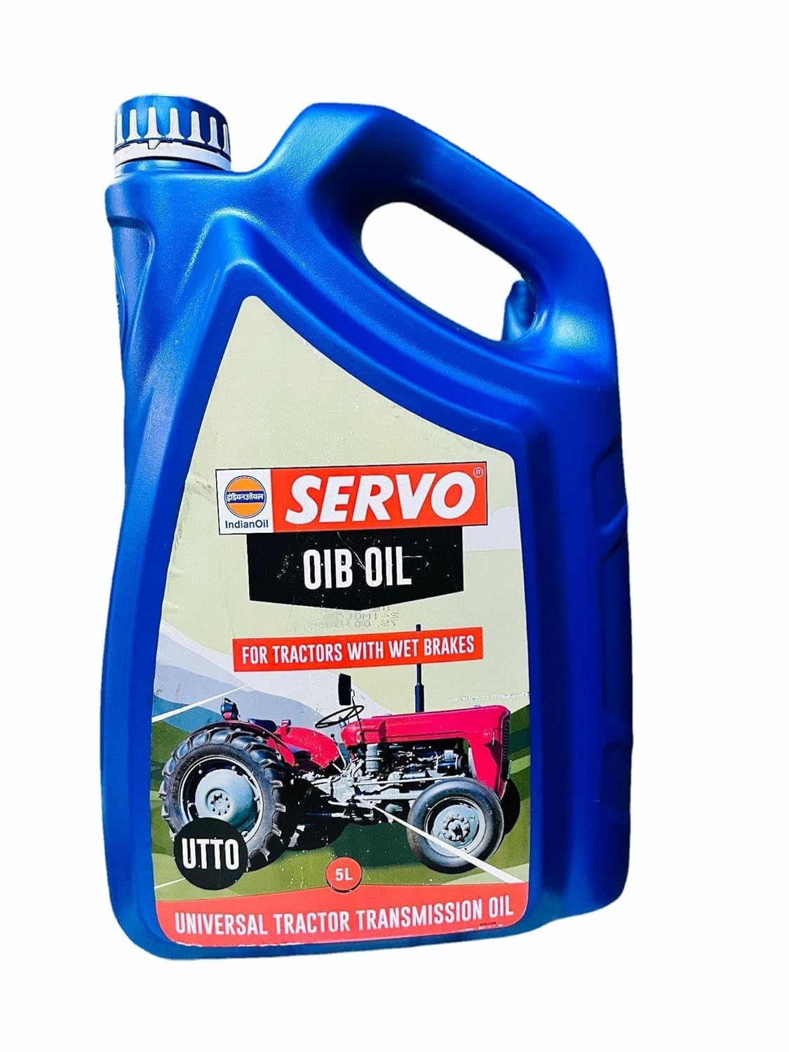 Servo OIB Oil for Tractors, 5L, Transmission Oil, SAE 30 (5 Litre ...
