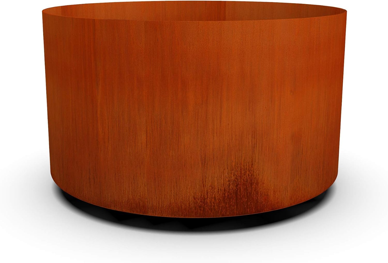 Amazon.com : PLANTERCRAFT Corten Steel Metal Planter Box, Round Sizes ...