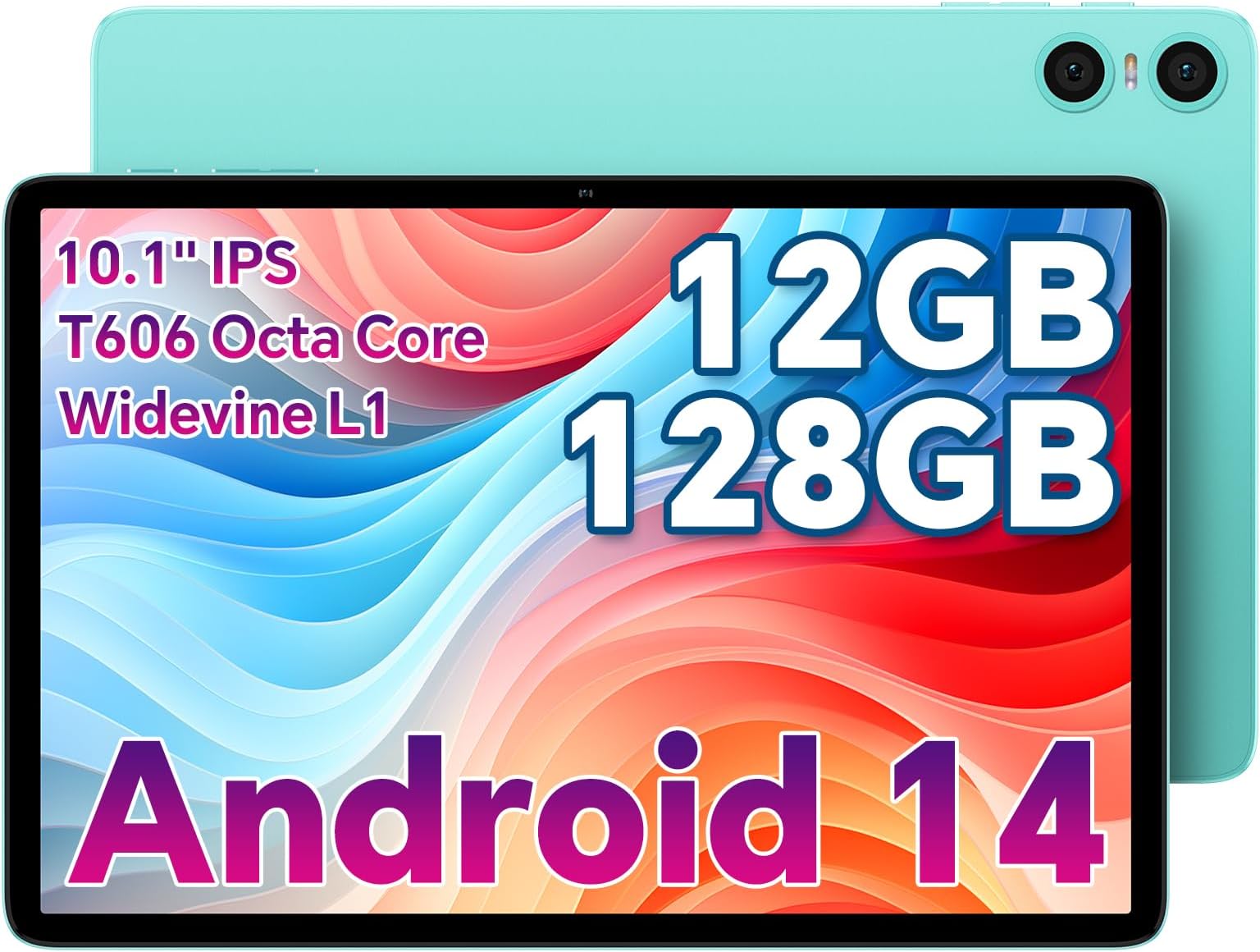 Amazon.com : TJD Android 12 Tablet 10.1 Inch Tablets with Stand, 8GB ...