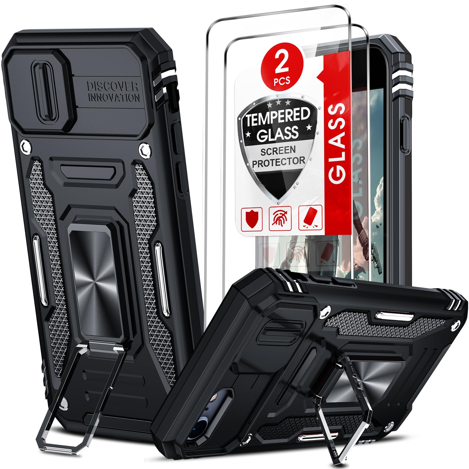 Amazon.com: LeYi for iPhone SE Phone Case: iPhone SE 3rd/2nd Generation ...