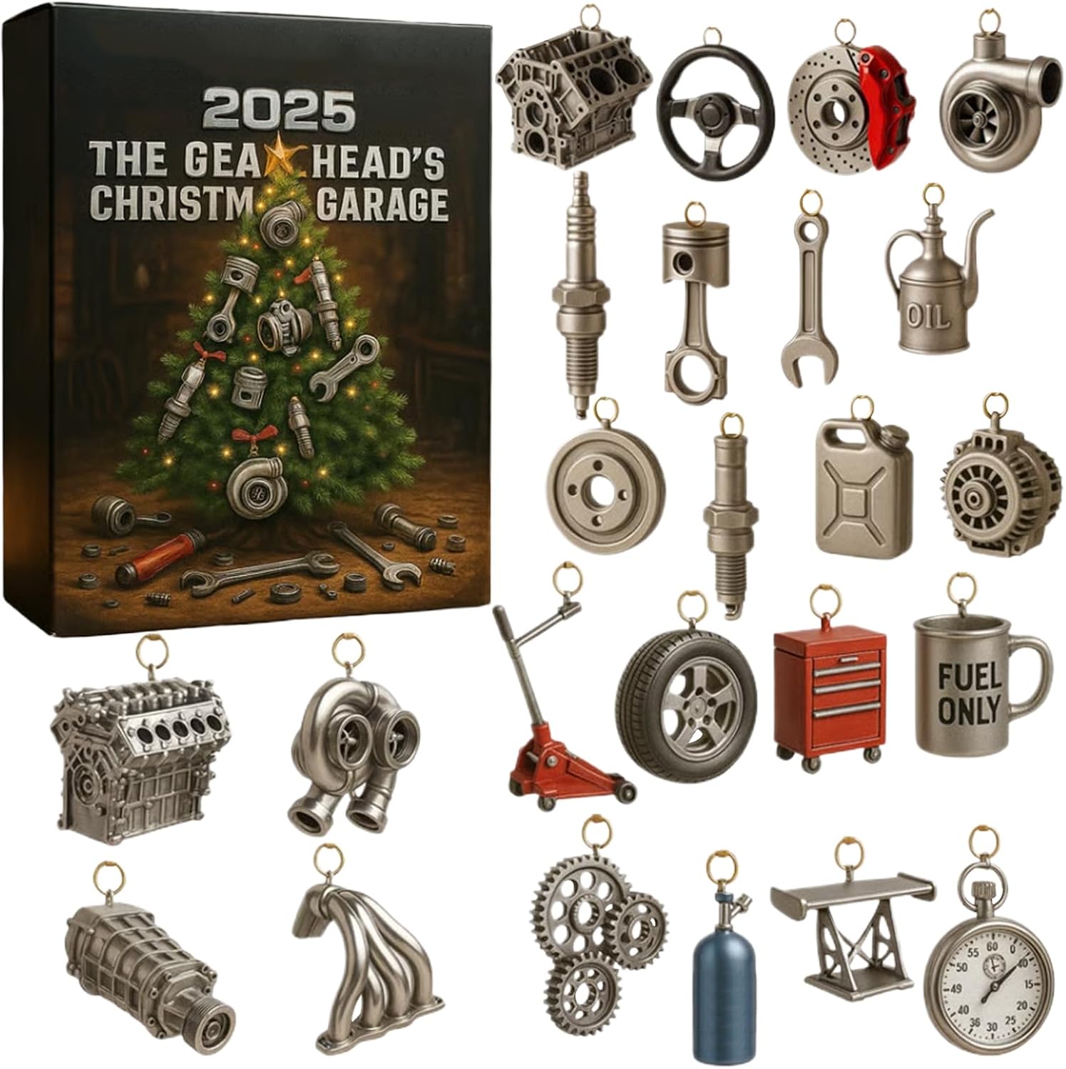 The Gearheads Christmas Garage Advent Calendars 2025, 24 Days Christmas ...