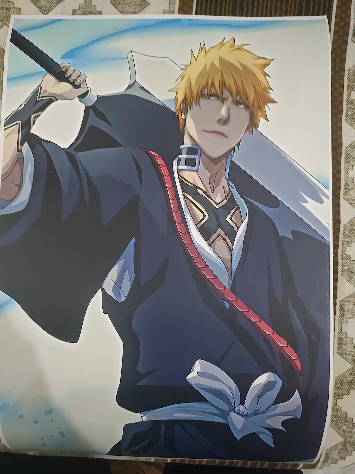 Times Comic Ichigo Poster | Bleach Ichigo Kurosaki Poster | Ichigo ...