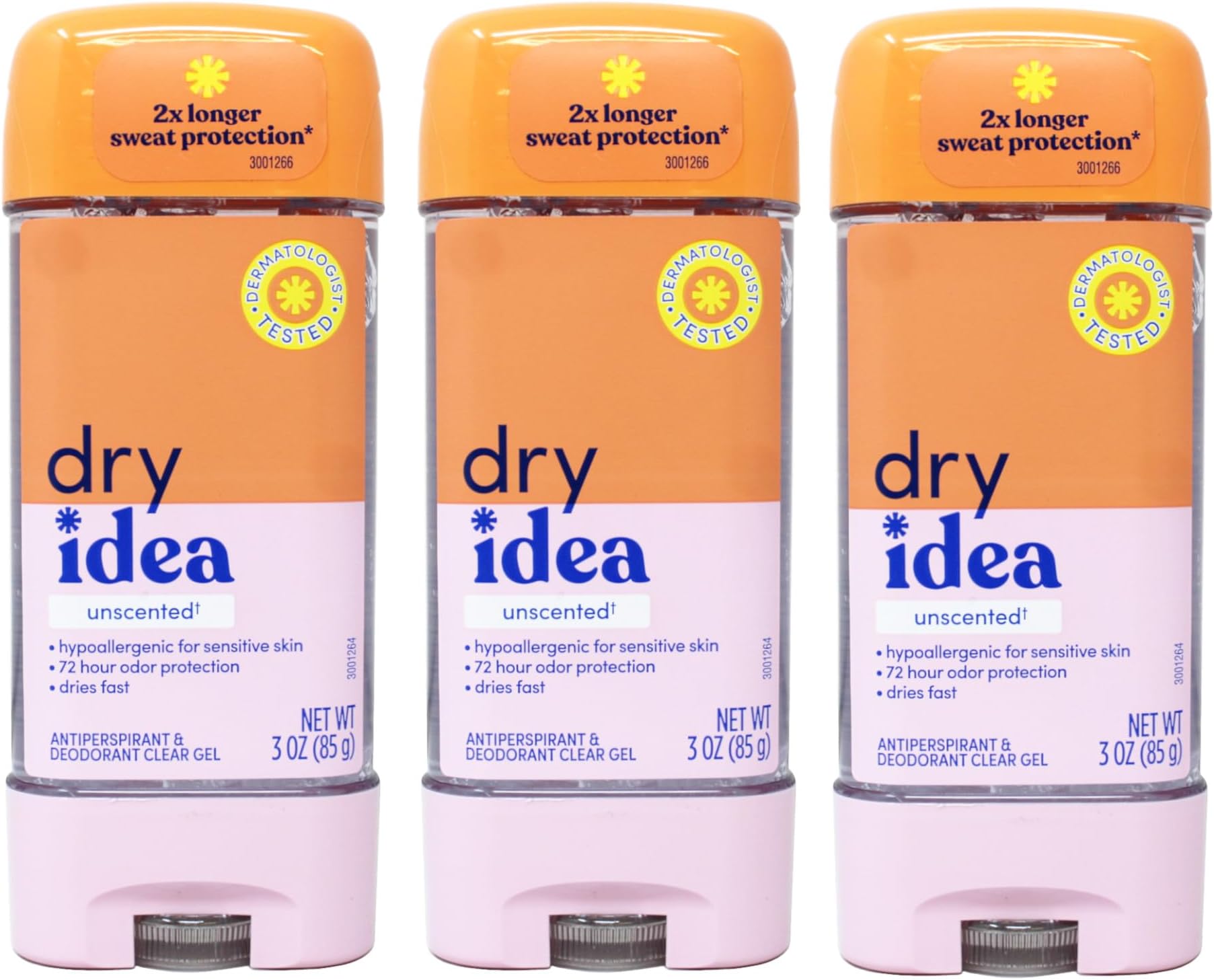Amazon.com : Dry Idea Powder Fresh, Clear Gel, Anti-Perspirant and ...