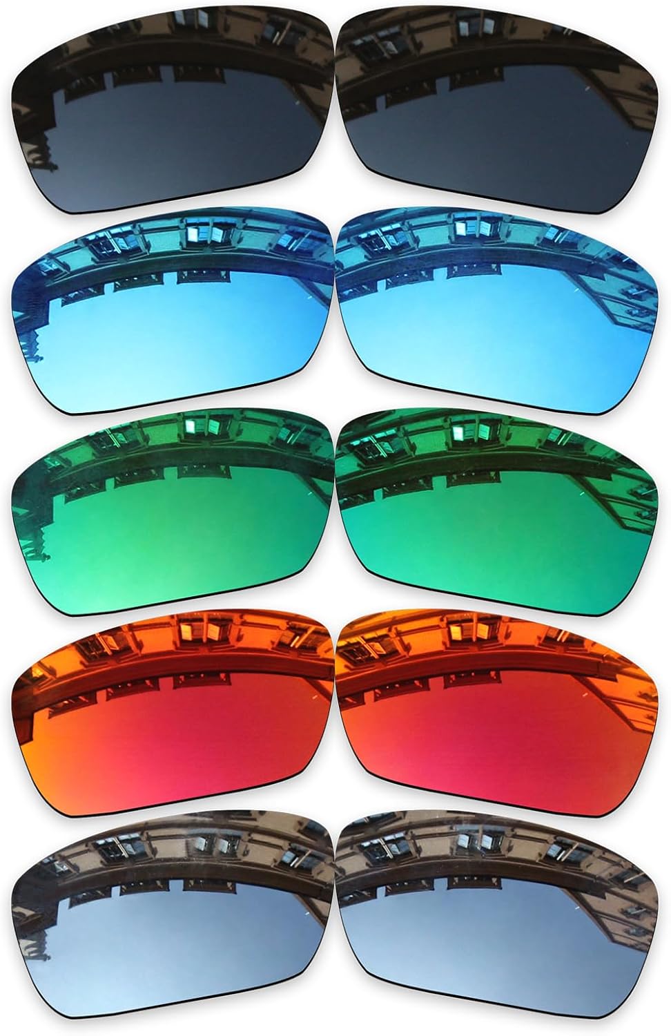 Amazon.com: Vonxyz Set of 5 Lenses Replacement for Ray-Ban RB4398F 53mm ...