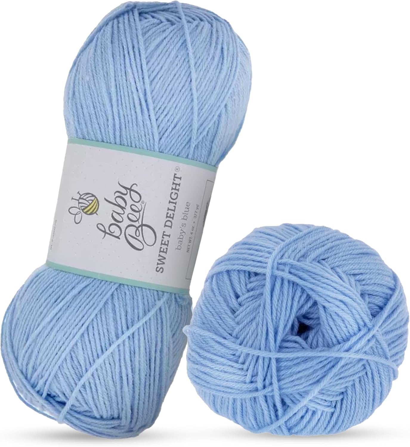 Amazon.com: Baby Bee 3 - Light Yarn for Crocheting & Knitting – Soft ...