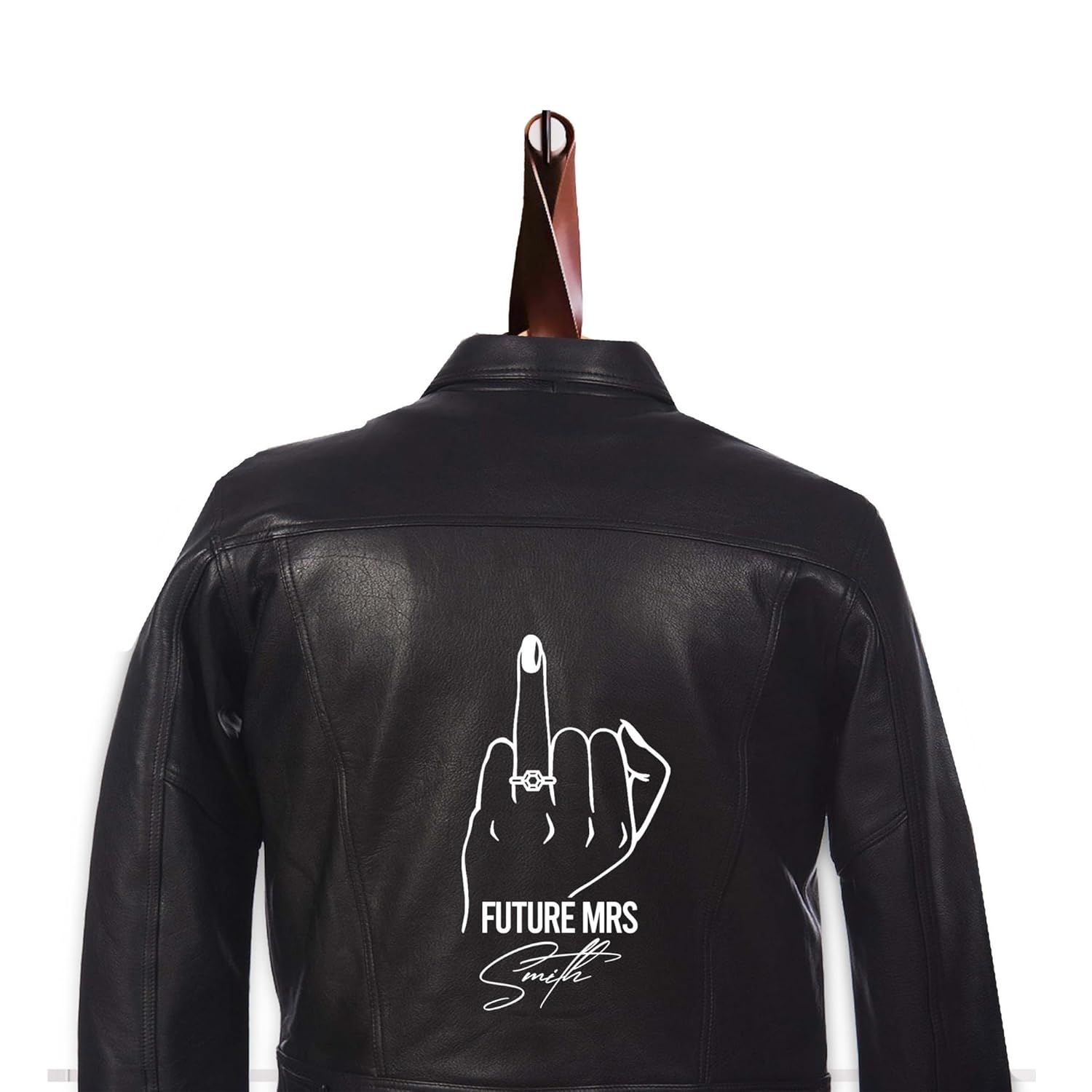 Amazon.com: Iron on Jacket Decal | Permanent Vinyl Decals for Denim or ...