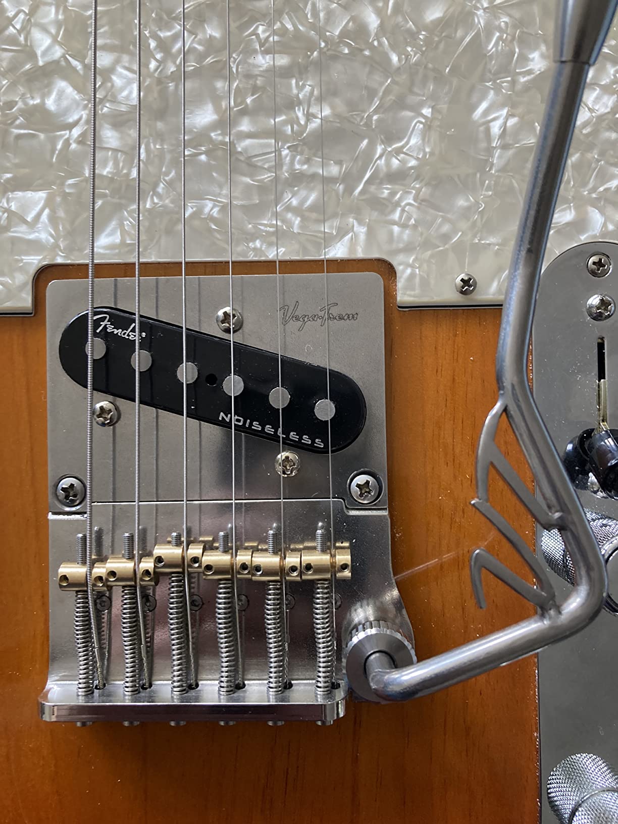 Amazon.com: Vega-Trem VT2 Teletrem Modern Telecaster Guitar Tremolo ...