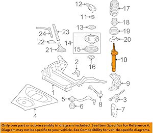 Amazon.com: BMW 31 31 2 284 096, Suspension Strut Assembly : Automotive