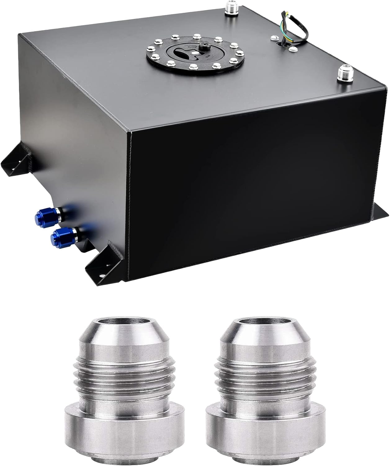 Amazon.com: EVIL ENERGY 15 Gallon Fuel Cell Gas Tank Bundle with 10AN ...