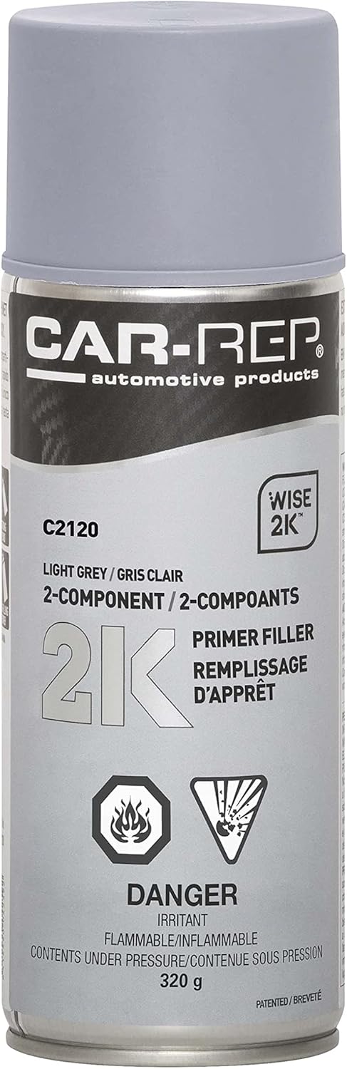 Amazon.com: Car-Rep® 2K Epoxy Primer Filler, Easy Application, Fast ...