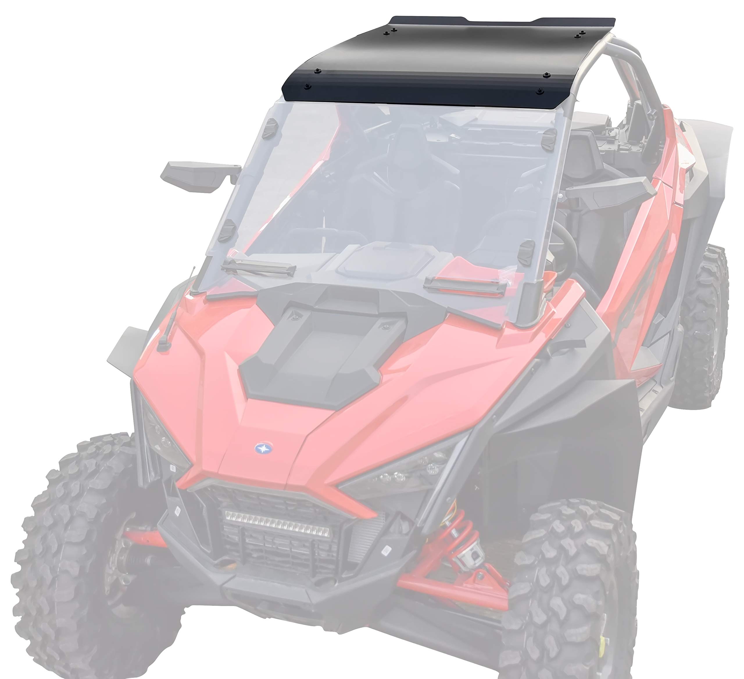 Aluminum Roof Top for Polaris RZR RPO XP, SAUTVS Black Heavy Duty ...