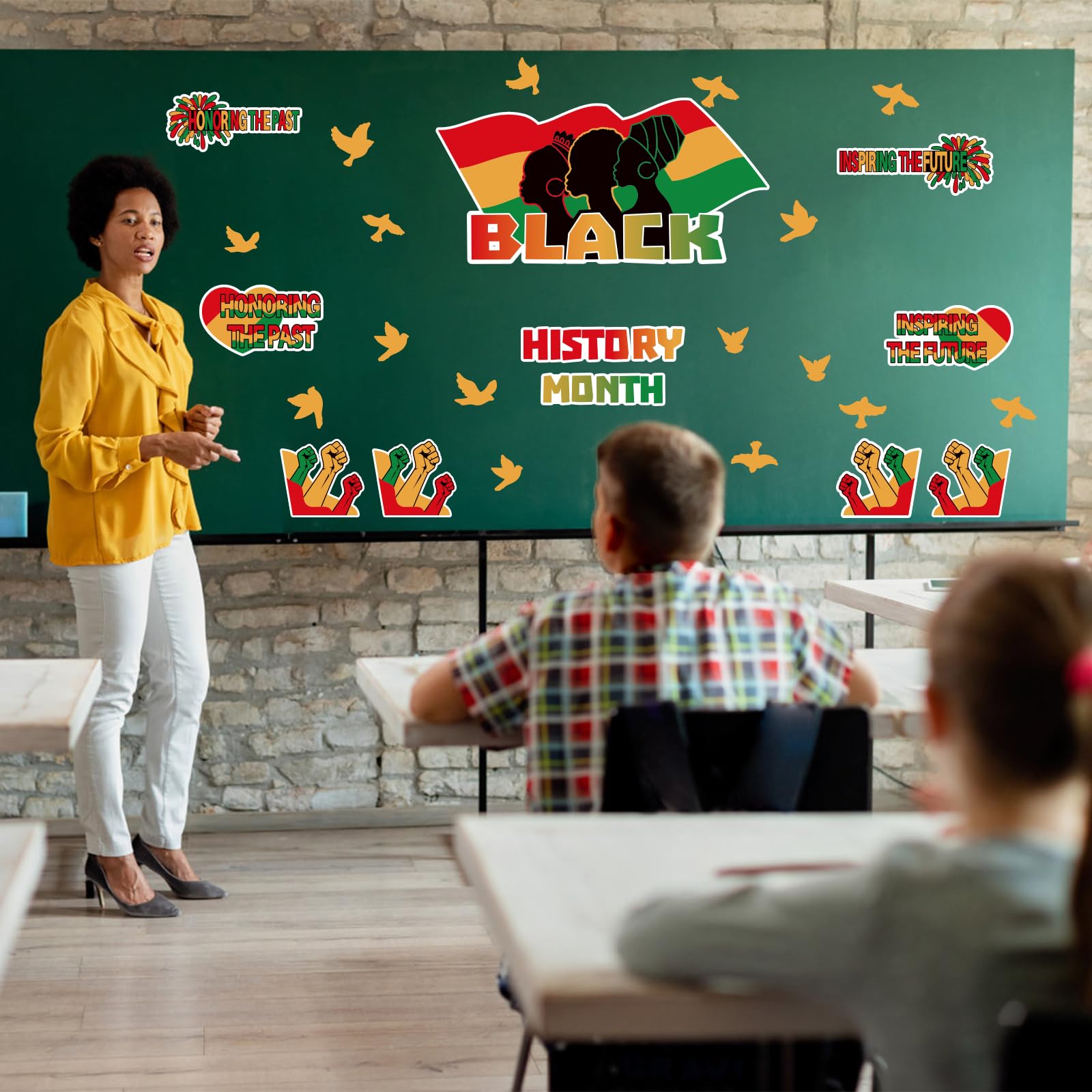 Snapklik.com : Ericair Black History Month Bulletin Board Decorations ...