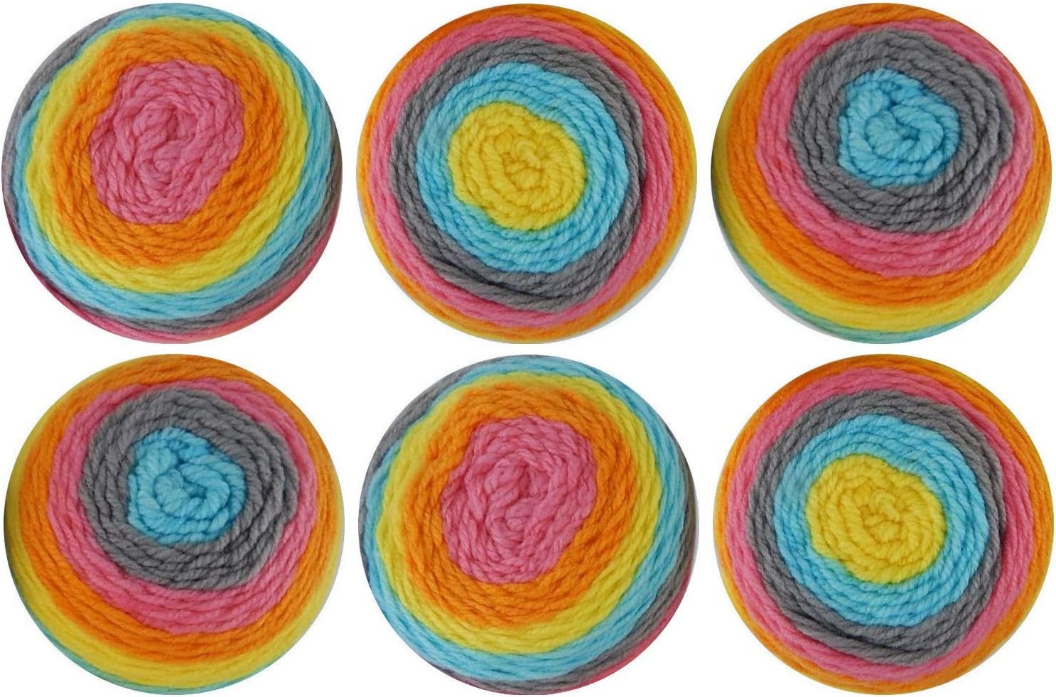 Amazon.com: Bernat Pop! Yarn, 5oz, 6-Pack (Pop Art)