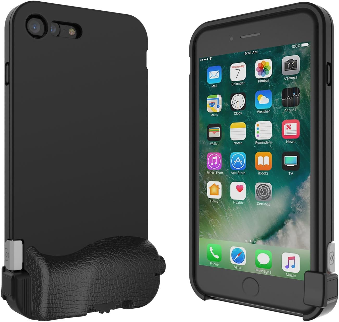 Amazon.co.jp: 【国内正規品】bitplay SNAP! 7 物理シャッターボタン搭載iPhone7用ケース (iPhone 7 Plus, ブラック) : 家電＆カメラ