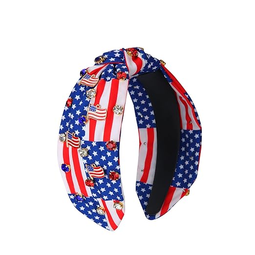 Amazon.com : ENYEB 4th of July Headband Independence Day Headband for ...