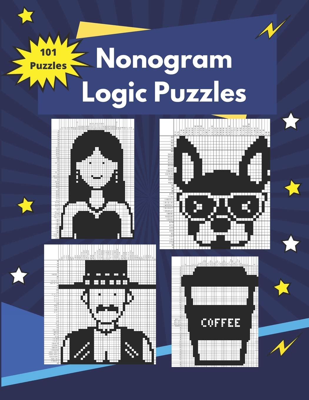 Nonogram Logic Puzzles: Hanjie Puzzles for Adults: SomatoMint ...