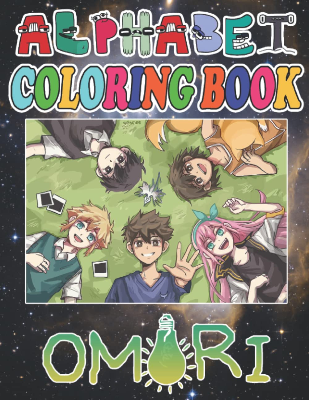 Buy Omori Coloring Book Alphabet and Numbers: Omori Colouring Books to ...
