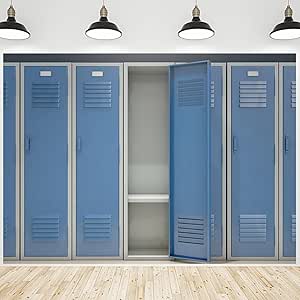 Amazon.com : 9x6ft Locker Backdrop Sports Gym School Lockable Safety ...