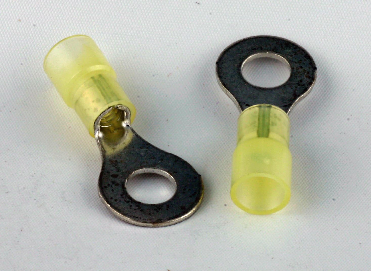 Amazon.com: 12-10 RT #6 Nylon Ring Tongue Terminals 25 Pack ...