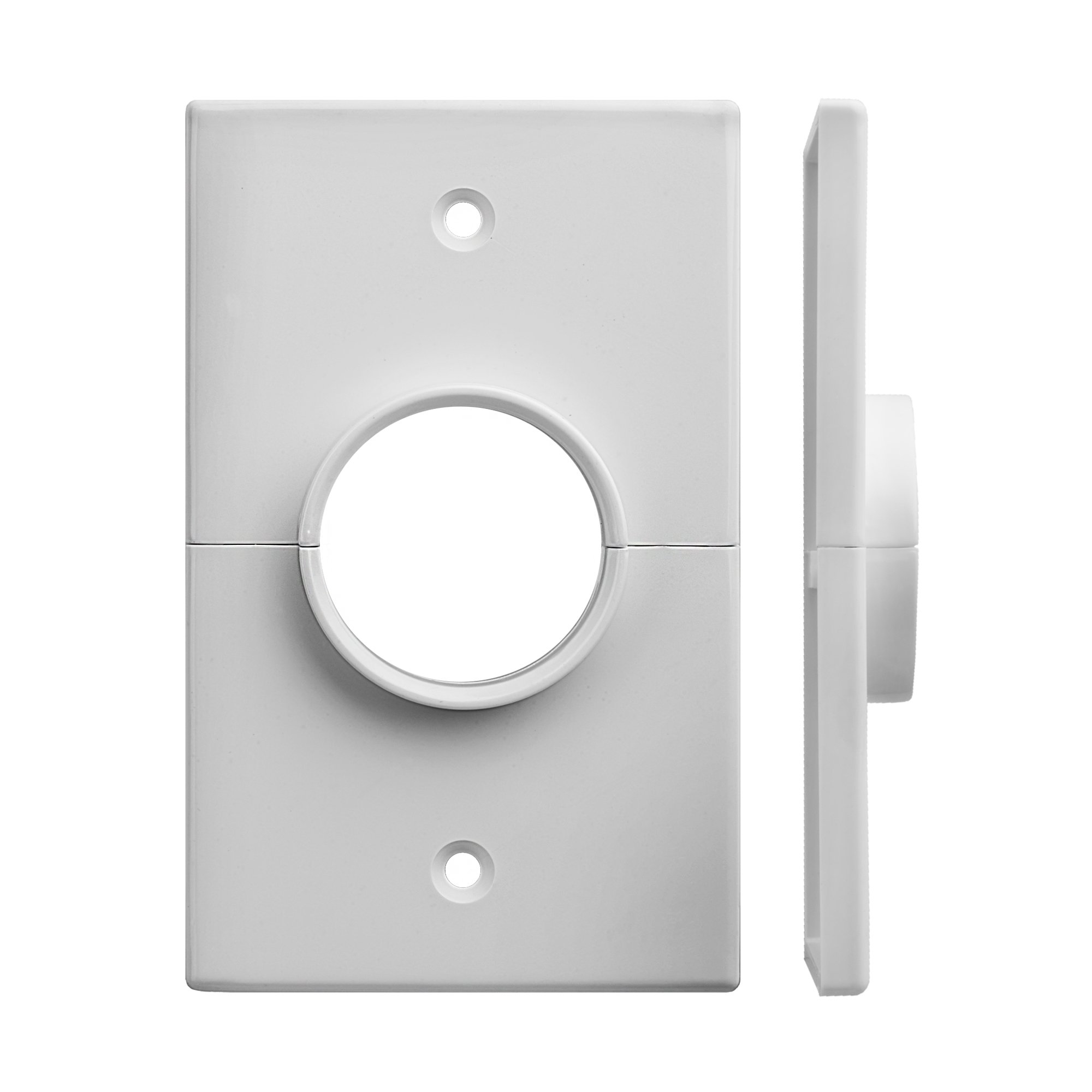 Amazon.com: OSD Audio Split Single Gang Wall Plate With 1-3/8" Hole ...