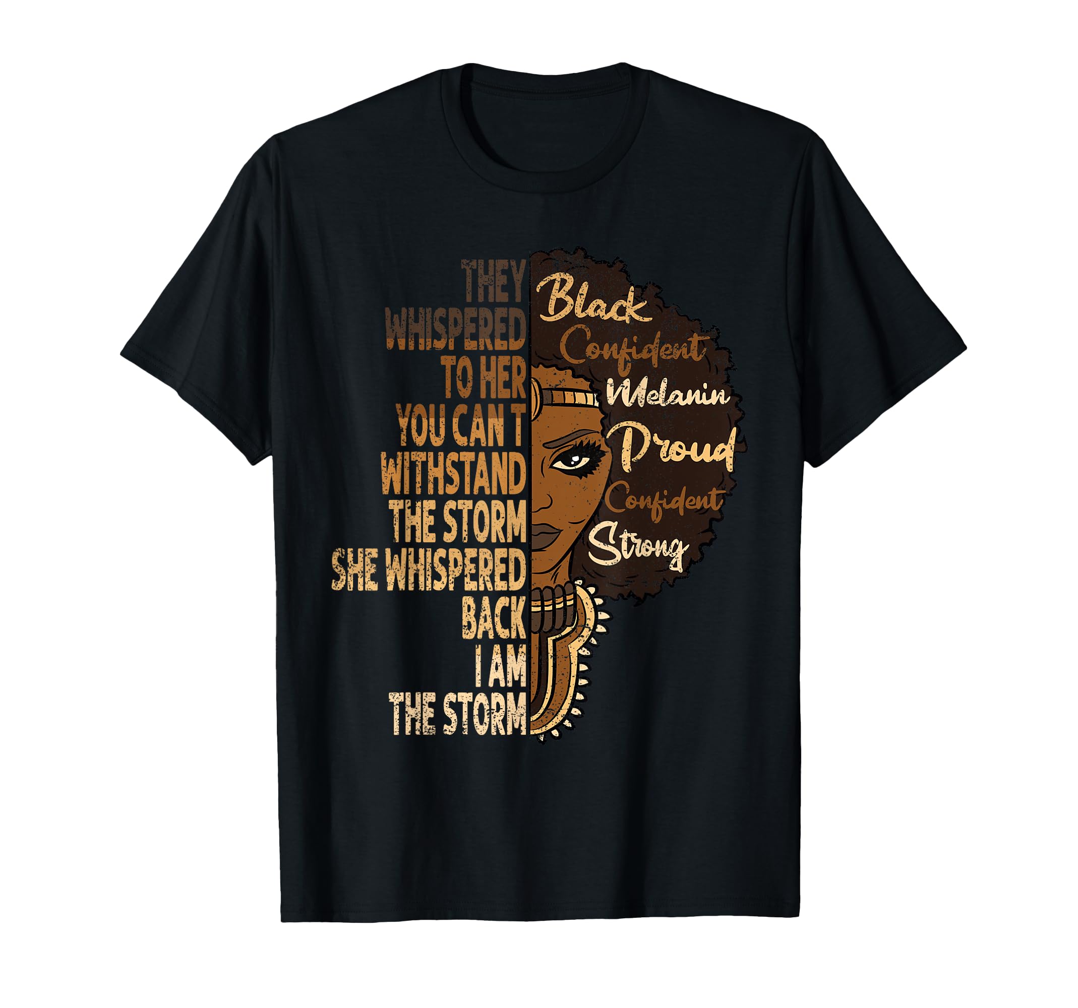 Amazon.com: You Cannot Withstand The Storm Black History Month BLM Afro ...