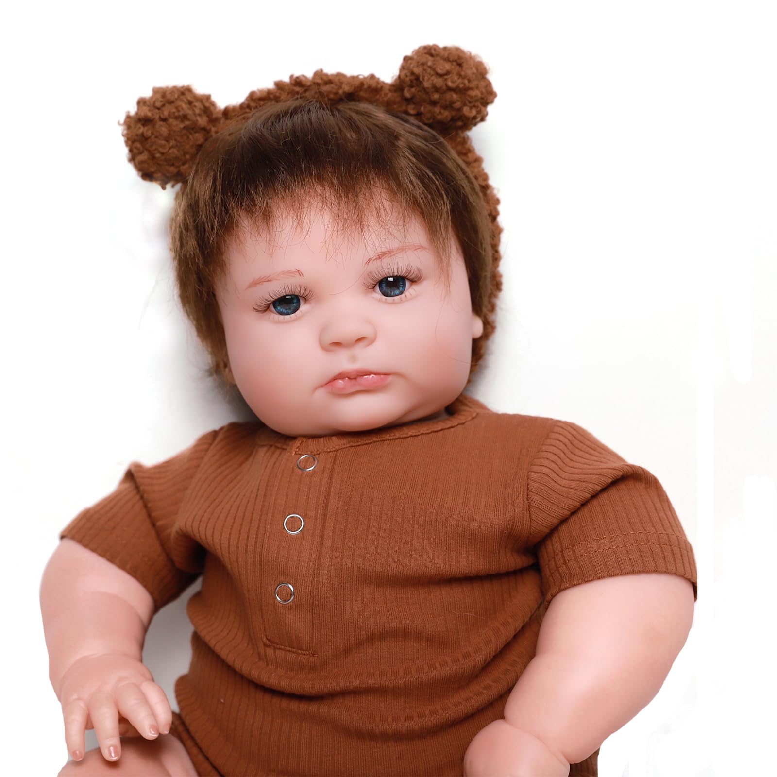 Ziyiui Realistic Reborn Dolls 22 Inch 55 Cm Soft Silicone | Desertcart ...