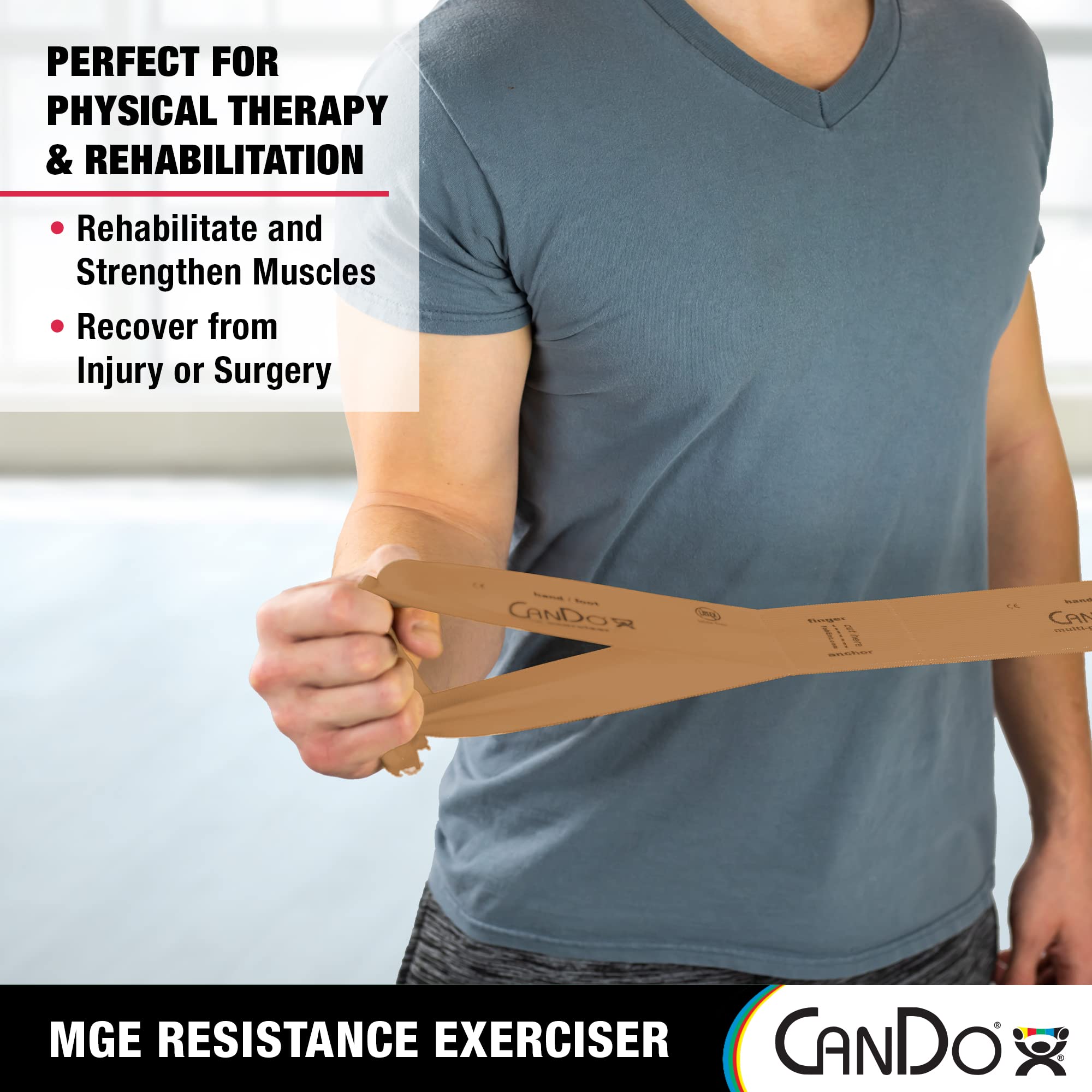 Snapklik.com : CanDo MGE Multi-Grip Resistance Exerciser For Upper