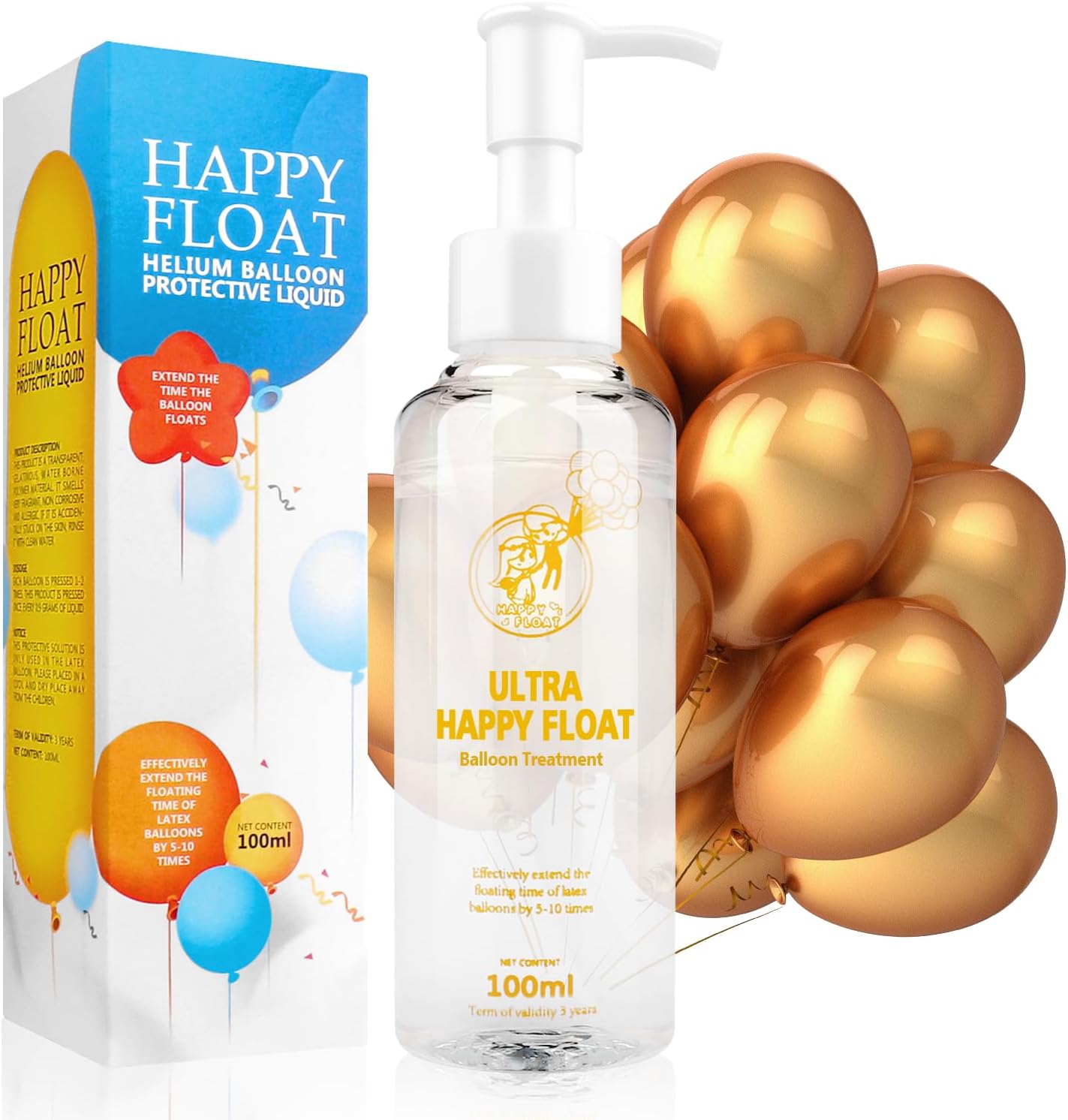 Amazon.com: Hi-Float Company Ultra Hi-Float Balloon, 24 oz, Multicolor ...