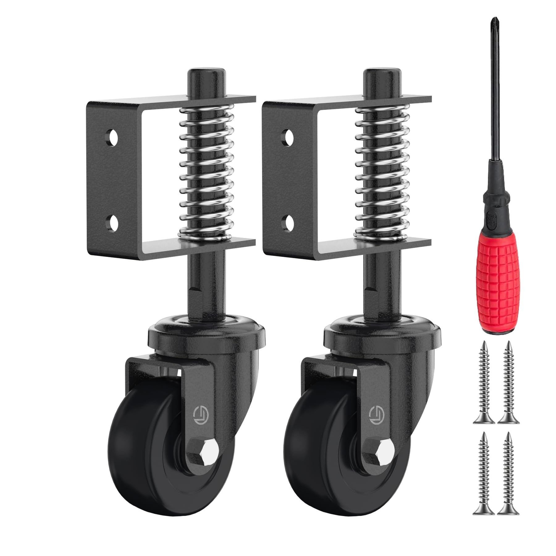 Snapklik.com : Lygoeege 2Packs Gate Wheel 2inch, 80-160lbs Capacity ...