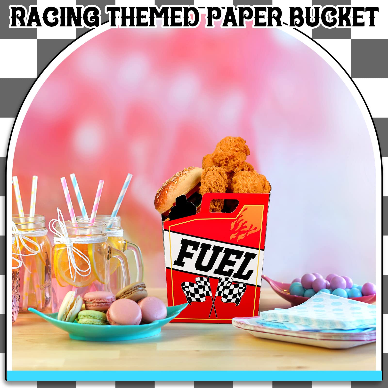 Bucket Themed Centerpieces