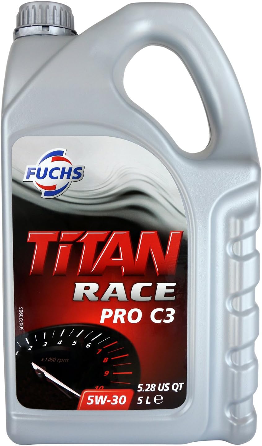 Fuchs Titan Race Pro S 5W30 Fully Synthetic Engine Oil 5 Litre : Amazon ...