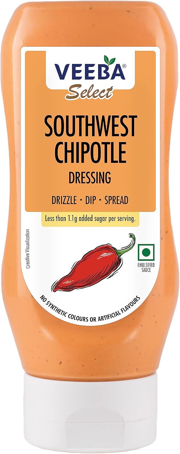 Veeba Chipotle Southwest Salad Dressing, 300g : Amazon.co.uk: Grocery