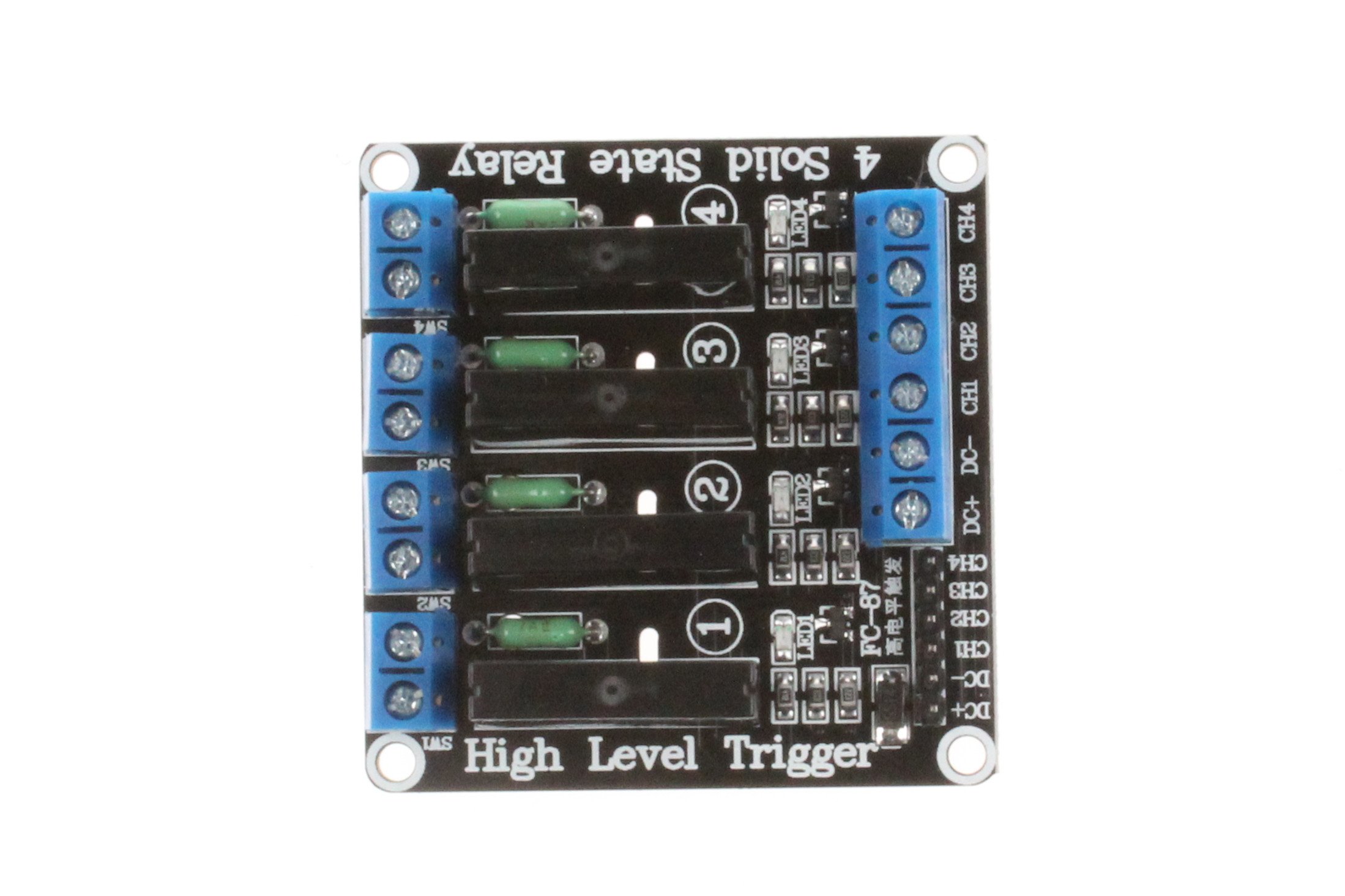 Snapklik.com : NOYITO 4-Channel Solid State Relay Module High-Level ...