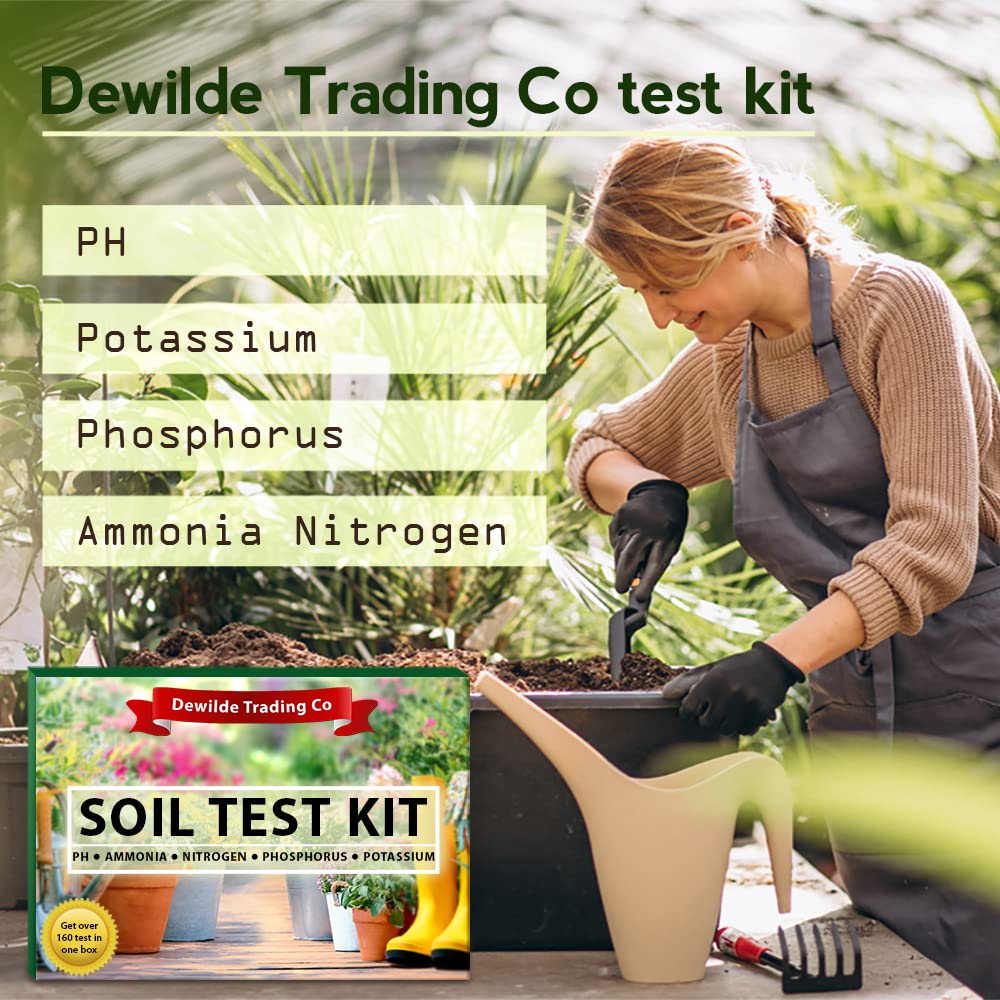Snapklik.com : Soil Test Kit -140 Test- 2025 Updated- Testing PH ...