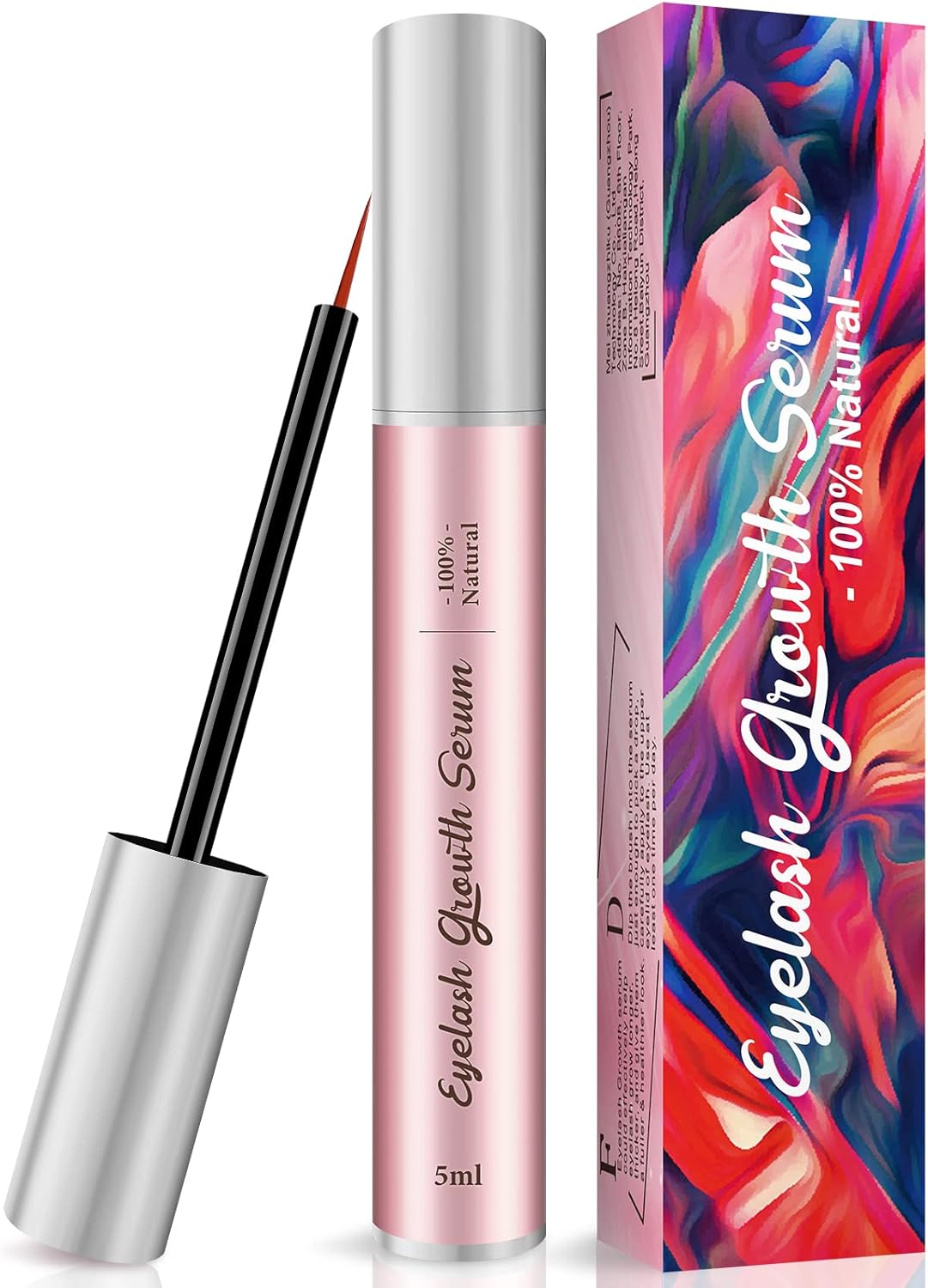 karebabe Eyelash Growth Serum, 5ML Professional Lash Growth Serum ...