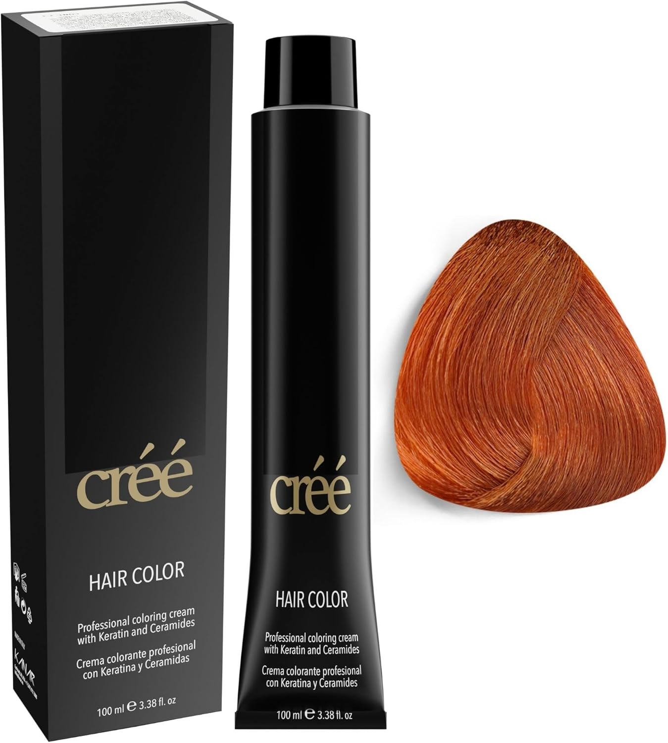 Créé Cree Professional Permanent Hair Color, 100ml - 3.4 fl.oz. (Light ...